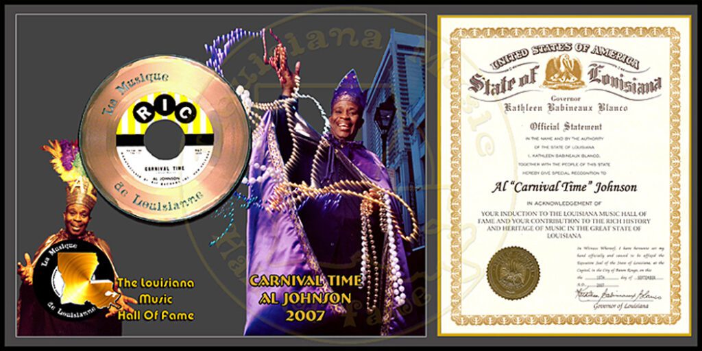 AL “CARNIVAL TIME” JOHNSON – 318Central