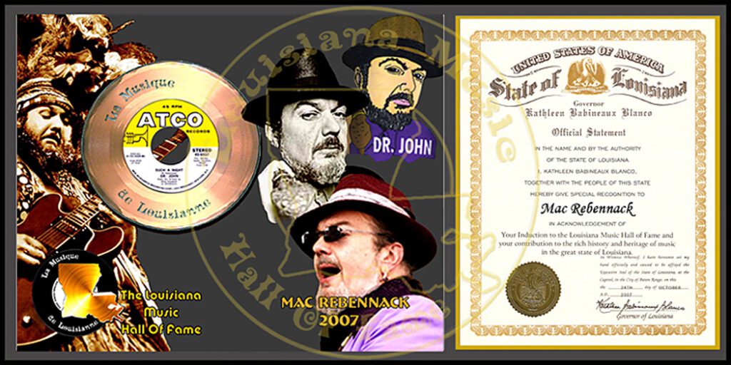 MAC REBENNACK (DR. JOHN!) Nov. 21, 1940 – June 6, 2019 – 318Central