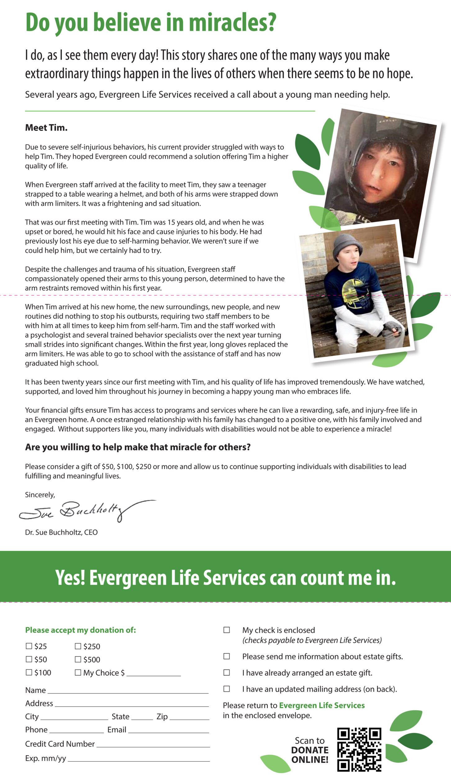 DO YOU BELIEVE IN MIRACLES? EVERGREEN LIFE SERVICES DOES! – 318Central
