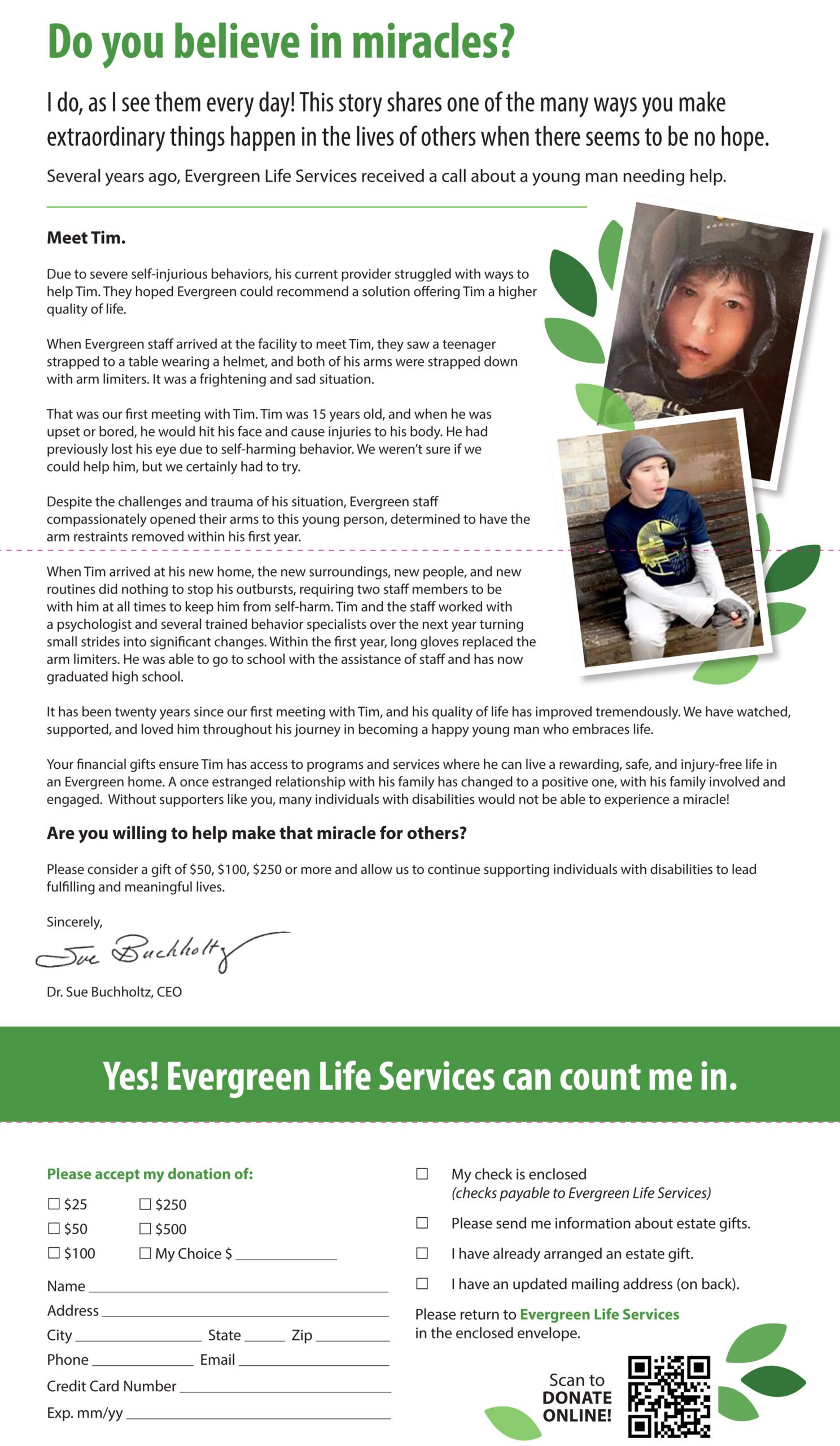 DO YOU BELIEVE IN MIRACLES? EVERGREEN LIFE SERVICES DOES! – 318Central