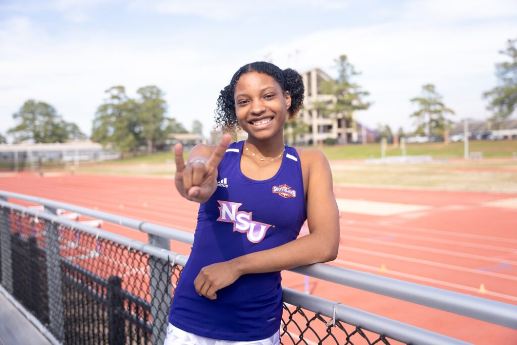 DEMONS ON FIRE – STUDENT-ATHLETE MAYGAN SHAW BLAZING HER OWN TRAIL ...